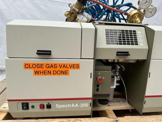 VARIAN SPECTRAA-200 Atomic Absorption Spectrophotometer System in Santa ...
