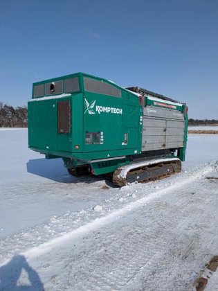 2017 Komptech Terminator 6000 SEC in Midwestern United States, USA