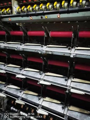 Barmag FK6-1000V texturing machines in Shanghai, China