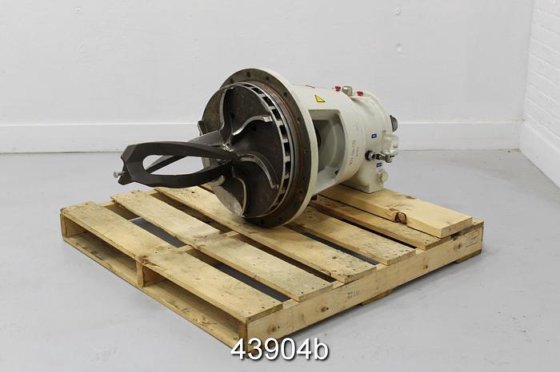 Sulzer MCA32-4 MC Pump Powerend, 3-Vane 18.125" Satinless Steel Inducer ...