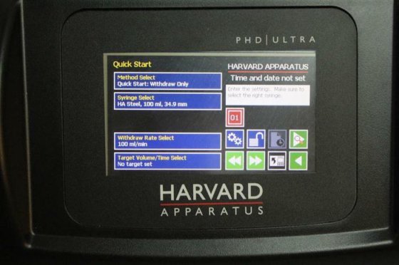 Harvard Apparatus PHD Ultra Syringe Pumps 70-3310 w/ Heater + RS-485 ...