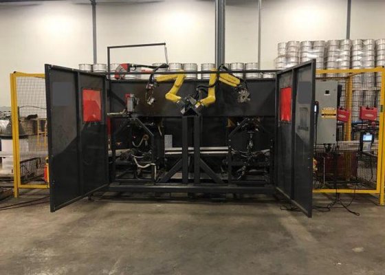 Mig and Tig Weld Cell with 3 Fanuc Robots new in 2018 in Waukesha, WI, USA