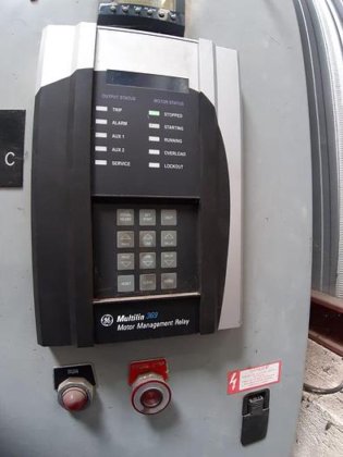 1998 Square D ISO Flex Model 4 MEDIUM VOLTAGE CONTROLLER CLASS E2 in ...