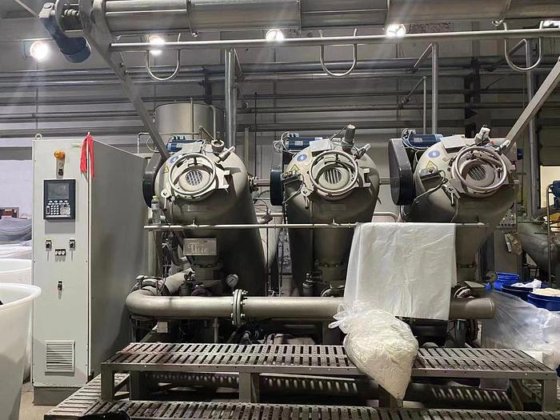 Thies HT Dyeing machine for fabric in Guangzhou, China