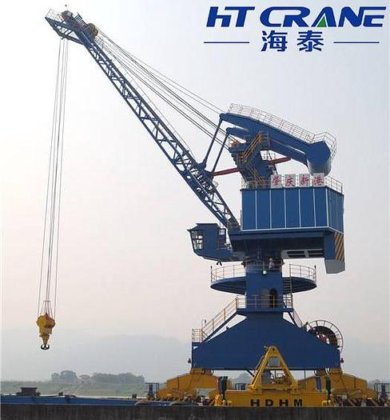 Shipyard jib portal slewing crane harbor container portal crane dock ...