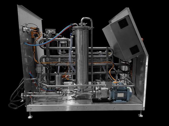 200-2000 L/Hr - HTST/Flash/Continuous Flow Pasteurizer - Unison Process ...