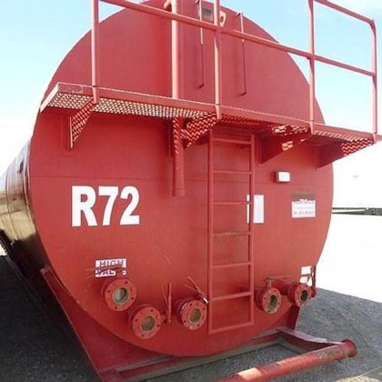 Skid Mounted Round Tanks in Midland, TX, USA