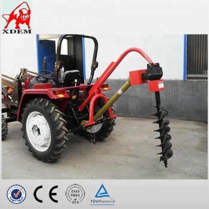 tractor mounted post hole digger/tractor drill in Nanyang, Henan, China