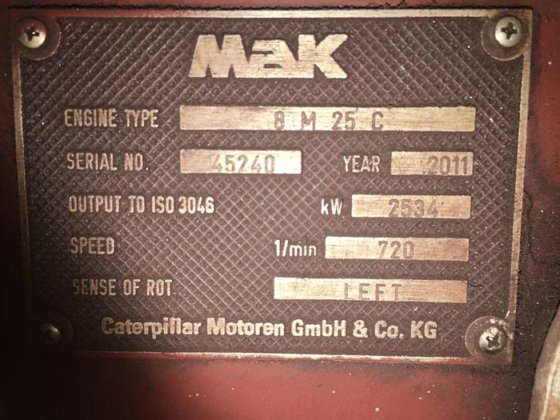MAK 8M25C in Europe