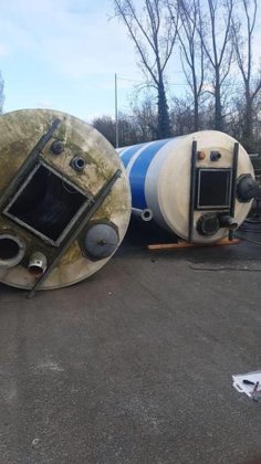 6 Spiromatic silos and 2 weighing stations in Oldenzaal, Netherlands