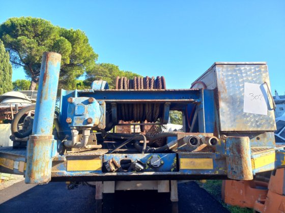 1982 Cometto gls semi-trailer trailer with 20t hydraulic winch in Rome ...