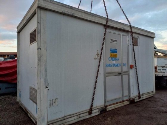 Electrical transformer substation in Rome, Lazio, Italy