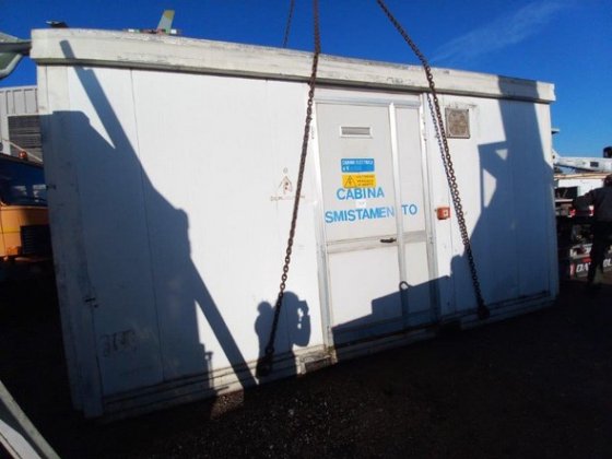 Electrical transformer substation in Rome, Lazio, Italy