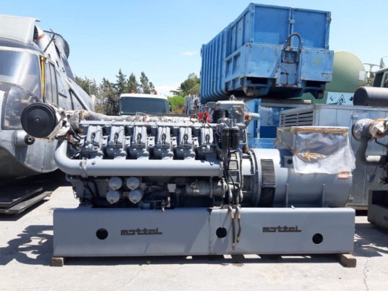800 Kva generator set in Rome, Italy