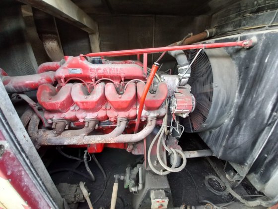 Scania DS1401 250 KVA generator set in Rome, Italy