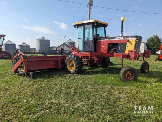 1988 Versatile 4700 25 Ft Swather in Viking, Alberta, Canada