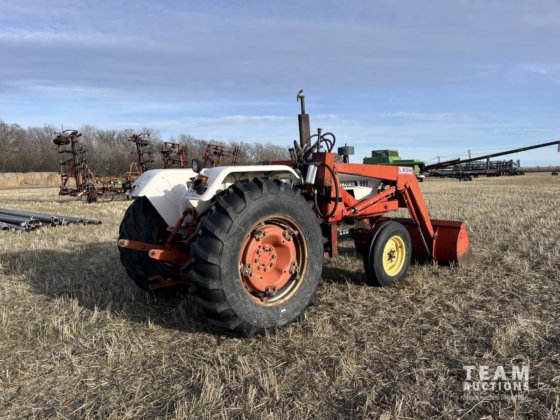 1975 David Brown 995 2WD Loader Tractor in Mossleigh, Alberta, Canada