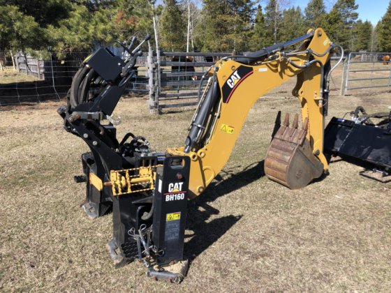 Caterpillar BH160 Backhoe Attachment in Valemount, British Columbia, Canada