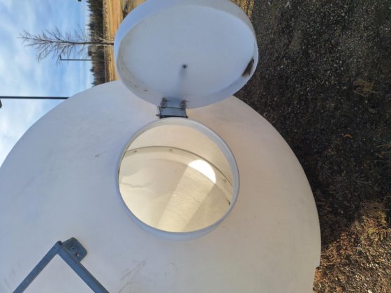 PWA Poly 7 Ft Smooth Wall Hopper Bin in St. Albert, Alberta, Canada