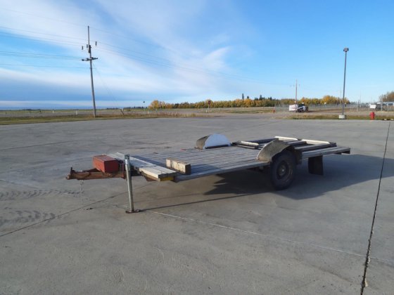 Custombuilt 13 Ft S/A Flat Deck Utility Trailer in Fairview, Alberta ...