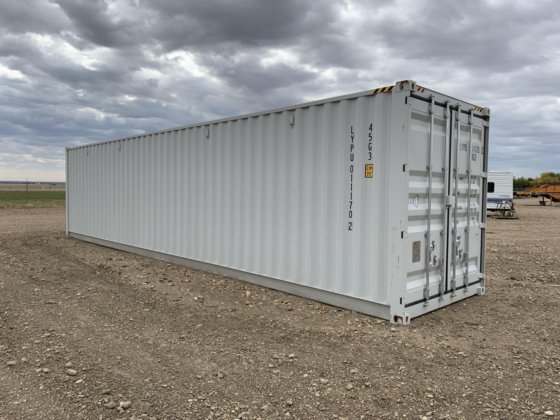 40 Ft High Cube Shipping Container in Drayton Valley, Alberta, Canada