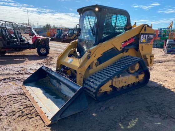 CAT 279D 2-Speed Tracked Skidsteer with Bucket in Mosinee, WI, USA