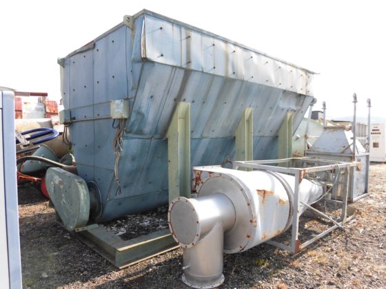 Raw material hopper in Kure, Hiroshima, Japan