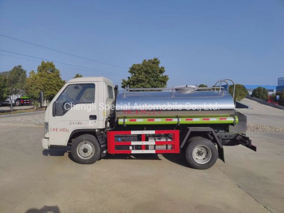 Milk Tanker Ss 304 Food Class 2ton 3ton Foton Fresh Diary Cow Sheep ...
