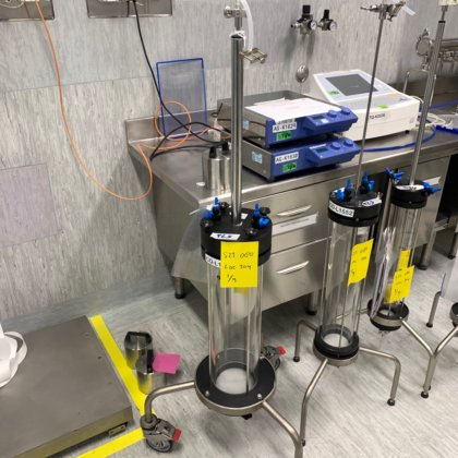 Chromatography Tower Several Units Available S23.080 in Europe