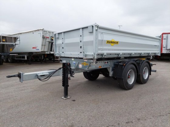 HUMBAUR HTK195024 Tandem 3-Side Tipper Galvanized, SAF Axles, in ...