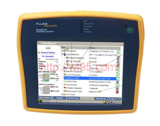 Fluke EtherScope II Network Tester in Shenzhen, Guangdong, China