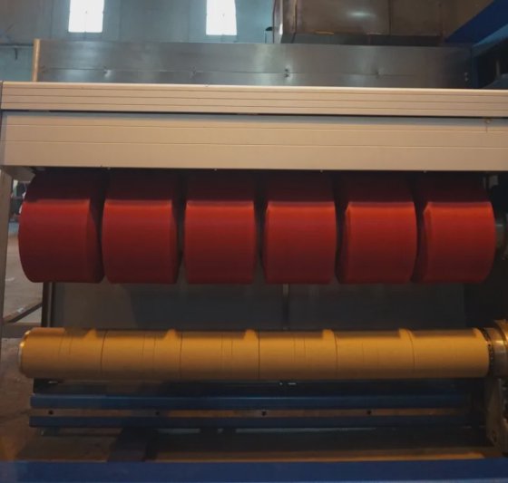 automatic doffing yarn winding machine fdy pp yarn winder in Tai'an, China