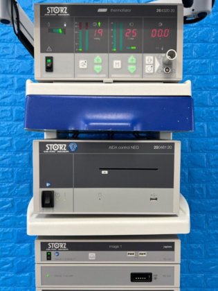 KARL STORZ Spies TC200 TC300 Tower With Spies H3-Z FI TH102 Camera Head ...