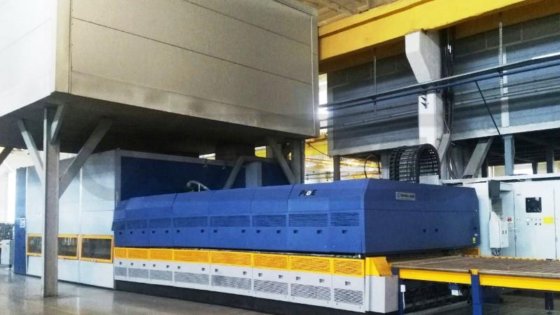 2007 TAMGLASS (GLASTON) HTF PRO E 2448 CTS-20 TEMPERING FURNACE [GM ...