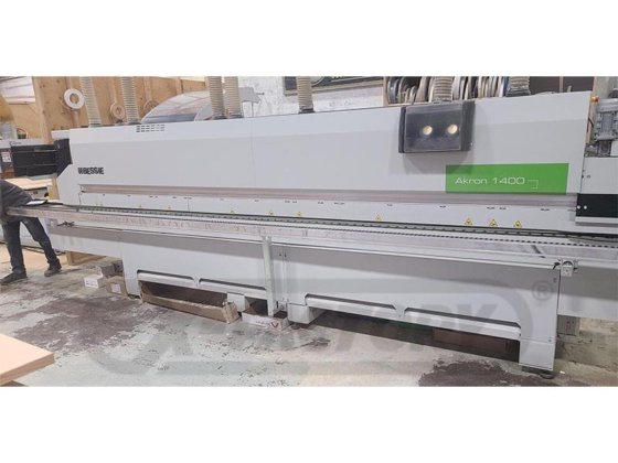 2017 BIESSE AKRON 1440 EDGEBANDER (W/PRE-MILL & CORNER ROUNDING) [EO ...