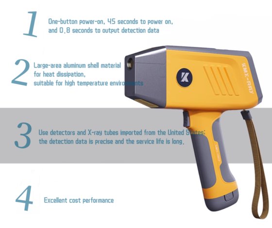 handhold XRF Metal Analyzer in Shanghai, China
