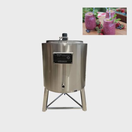 1000 Liter Milk Pasteurizer Machine Pasteurized Water Double Jacket ...