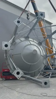 POLYGONMACH 200 tons Bolted type Cement Silo in Kahramankazan, Ankara ...