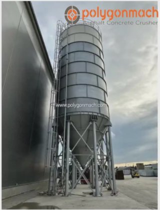 POLYGONMACH 5000 tons Bolted type Cement Silo in Kahramankazan, Ankara ...