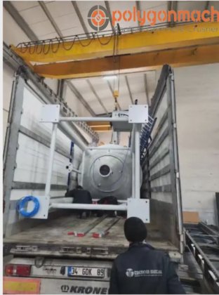 POLYGONMACH 80 tons Welded type Cement Silo in Kahramankazan, Turkey