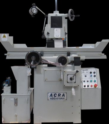 6" X 18" ACRA MODEL 618AH SEMI-AUTOMATIC 2 AXIS PRECISION SURFACE ...