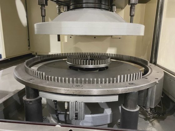 2002 28" Stahli Model DLM 700-3 Two Wheel Lapping/Flat Honing ...