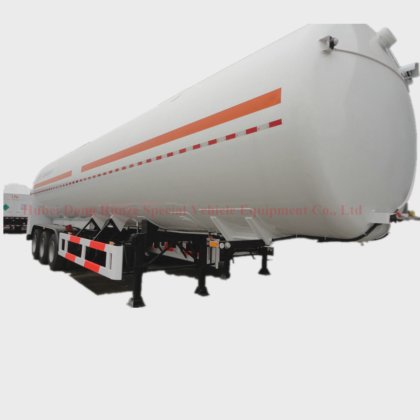Customized 3 Axles Cryogenic Lin Semi-Trailer Tanker (1.1MPa 35m3 LOX ...