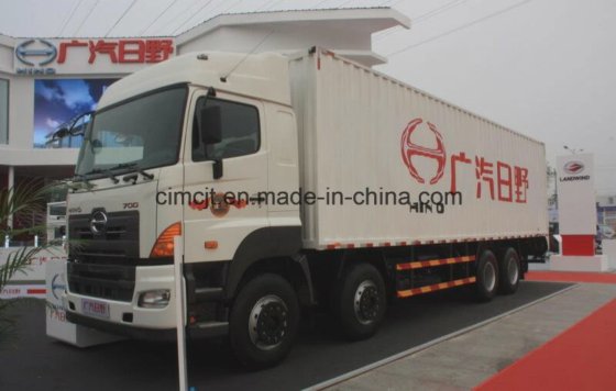 Hino 8X4 Lorry Truck/Box Truck in Xi'An, Shaanxi, China