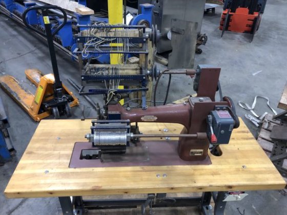 3-16th Gauge, 40 needle, Cut Pile Broad Street Table Top Tufter with ...