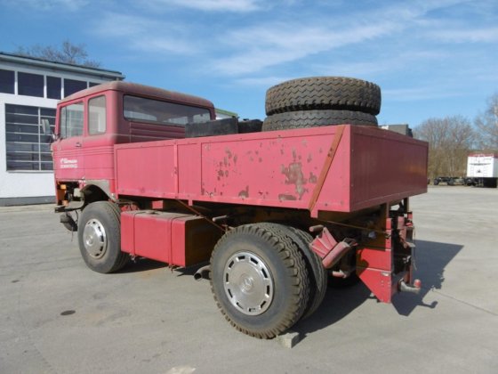 1971 Mercedes-Benz 1624 LP flatbed partially restored classic car in ...