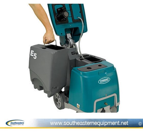Tennant E5 Compact Low-Profile Carpet Extractor in West Columbia, SC, USA