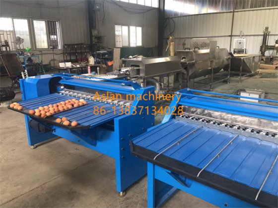 chicken egg sorting machine with candling function egg grade sorter egg ...