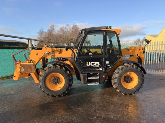 2023 JCB 533-105 in Birmingham, England, United Kingdom