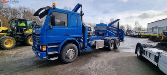 1996 Scania P113 Sideloader 20ft SideloaderHammar 20ft in Ennigerloh ...